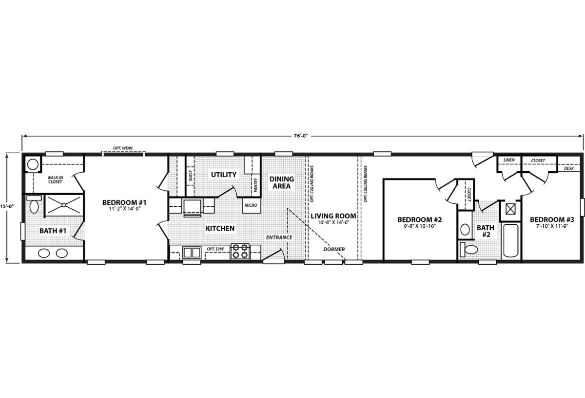 Alpha Helix 16763N by Cavco Moultrie - Hilliard Homes Inc